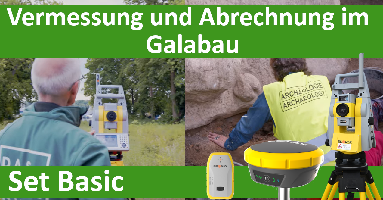 Vermessung und Abrechnung im Galabau Set Basic | 500102
